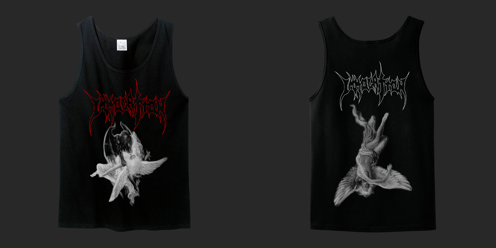 Tank Top - Dawn Of Possession Demon/Angel | Immolation European E-store